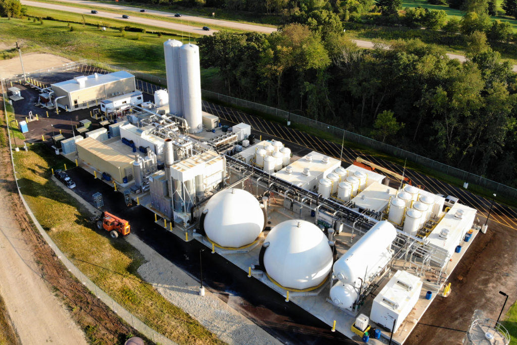 Commissioned the first BIOVIS P2500 2-Stage gas upgrading system in ...